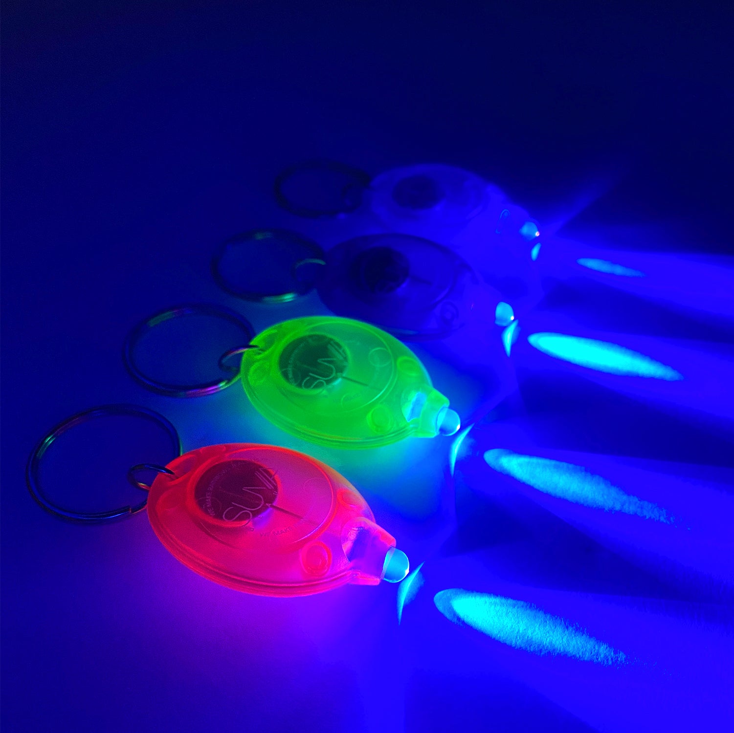 Ultraviolet (UV) Keychains (4pc Set) – SUVA Beauty