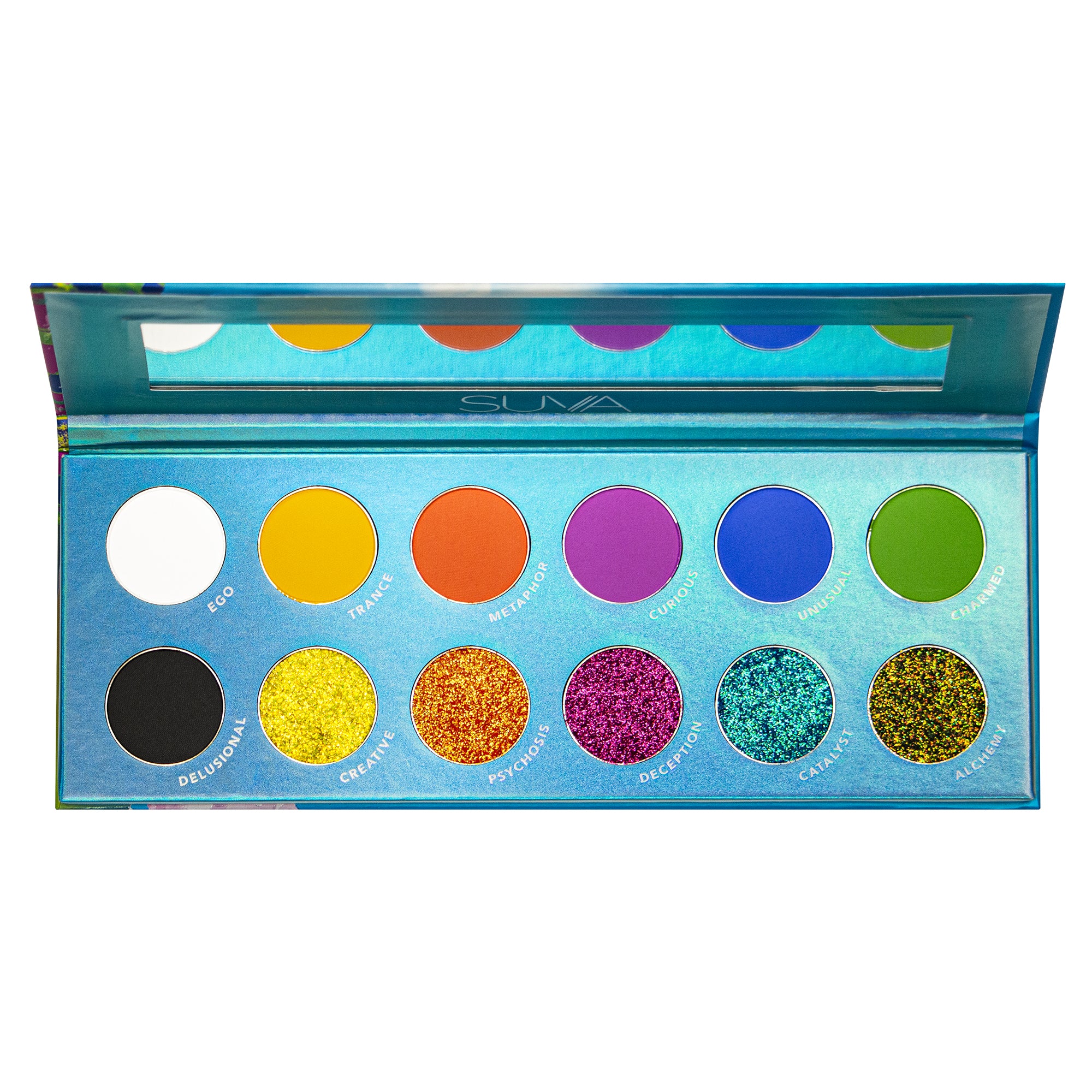 Magic + Ecstasy Pressed Pigment Glitter Palette – SUVA Beauty
